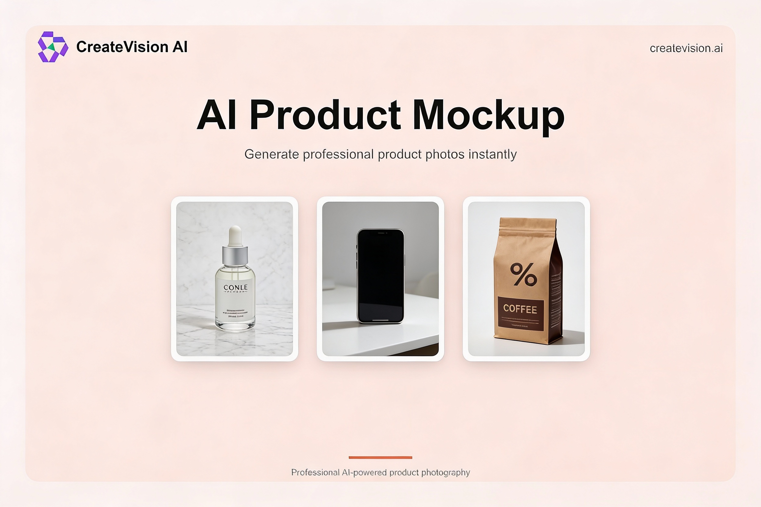 AI Product Mockup Generator - Ecommerce Photo Maker | CreateVision AI