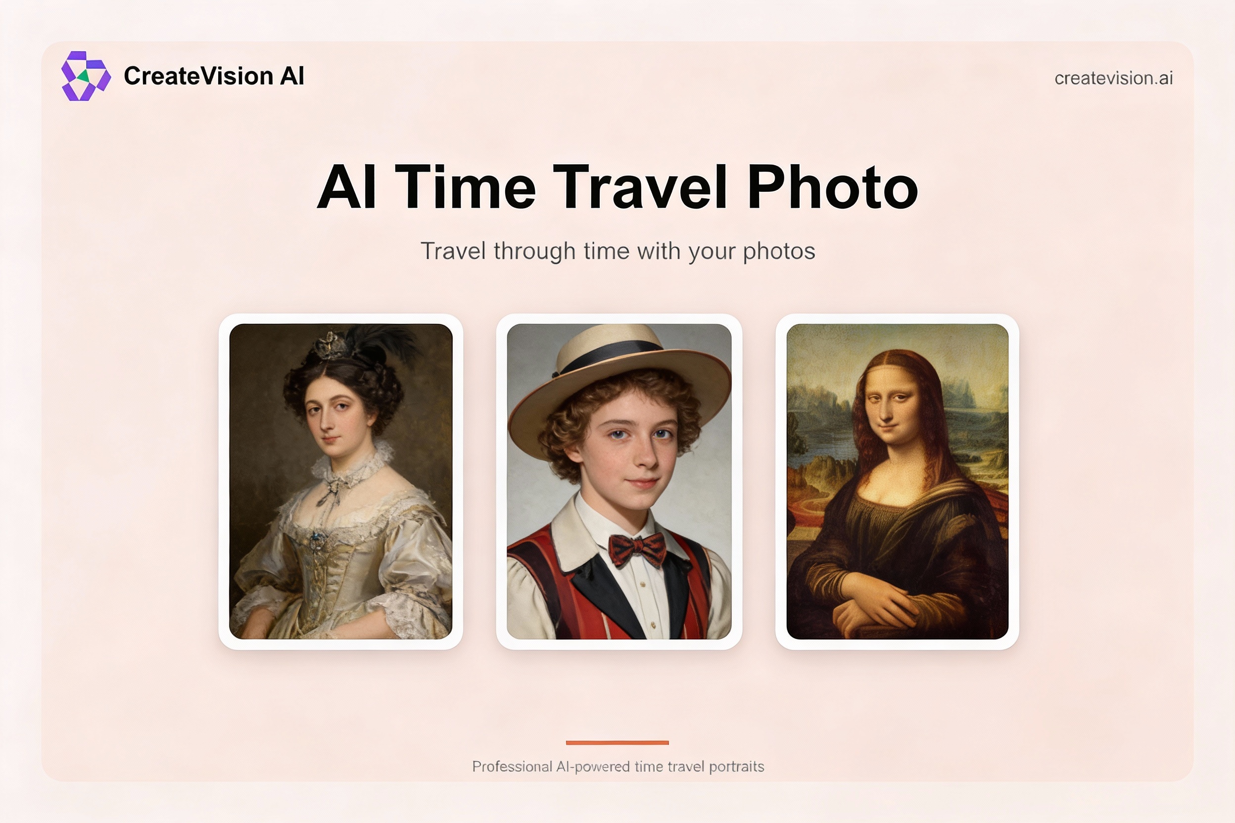 AI Time Travel Photo - Vintage & Retro Photo Maker | CreateVision AI