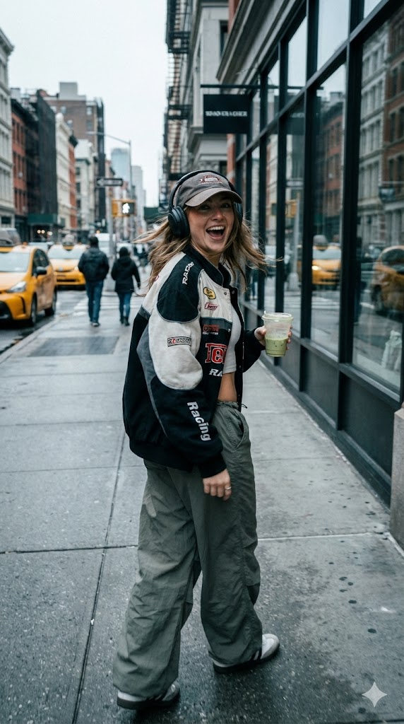 Candid Paparazzi Gen-Z Street Style - AI Prompt | CreateVision