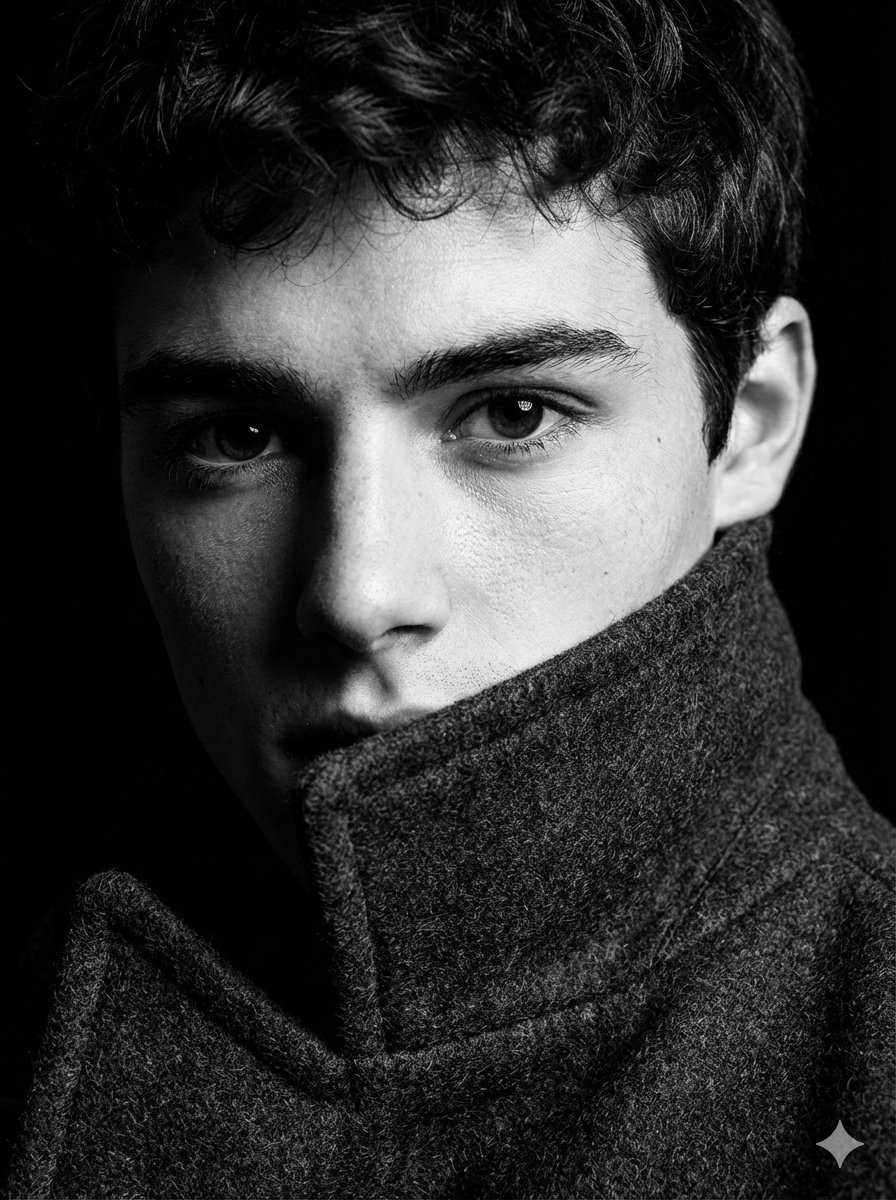 Extreme Close-Up High-Contrast Portrait Prompt - AI Prompt | CreateVision