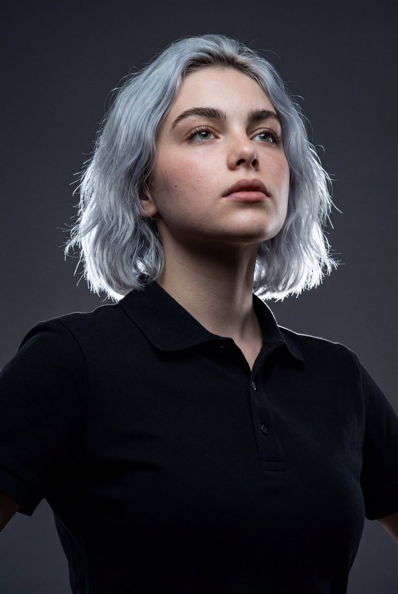 High-Impact Editorial Studio Portrait with Identity Lock - AI Prompt ...