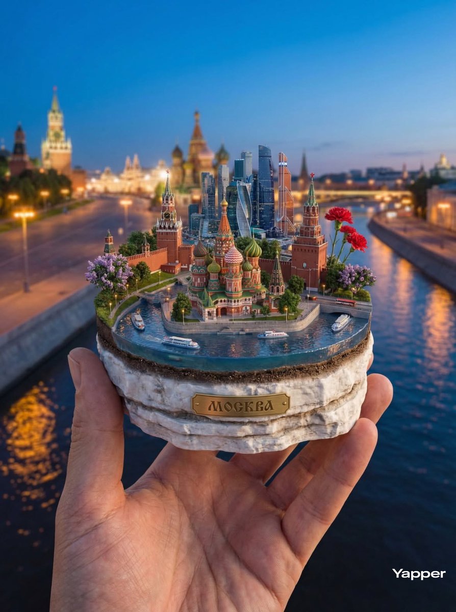 Hyper-Realistic Miniature Moscow Diorama - AI Prompt | CreateVision
