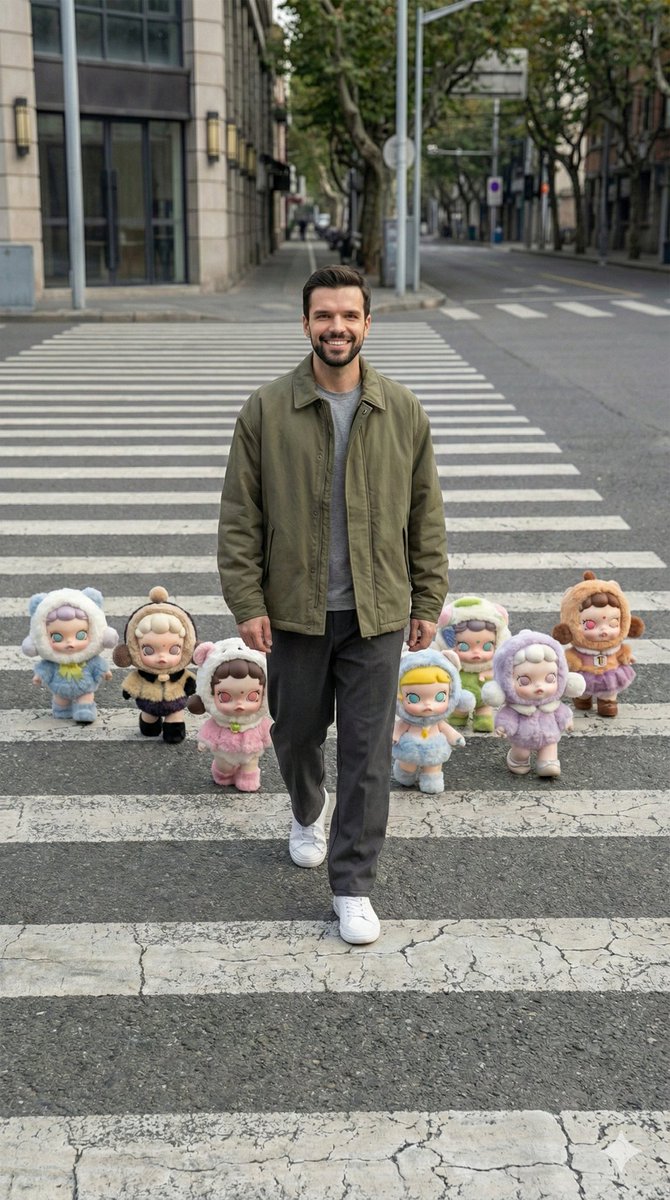 Hyper-Realistic Street Photography with Popmart Figures - AI Prompt ...
