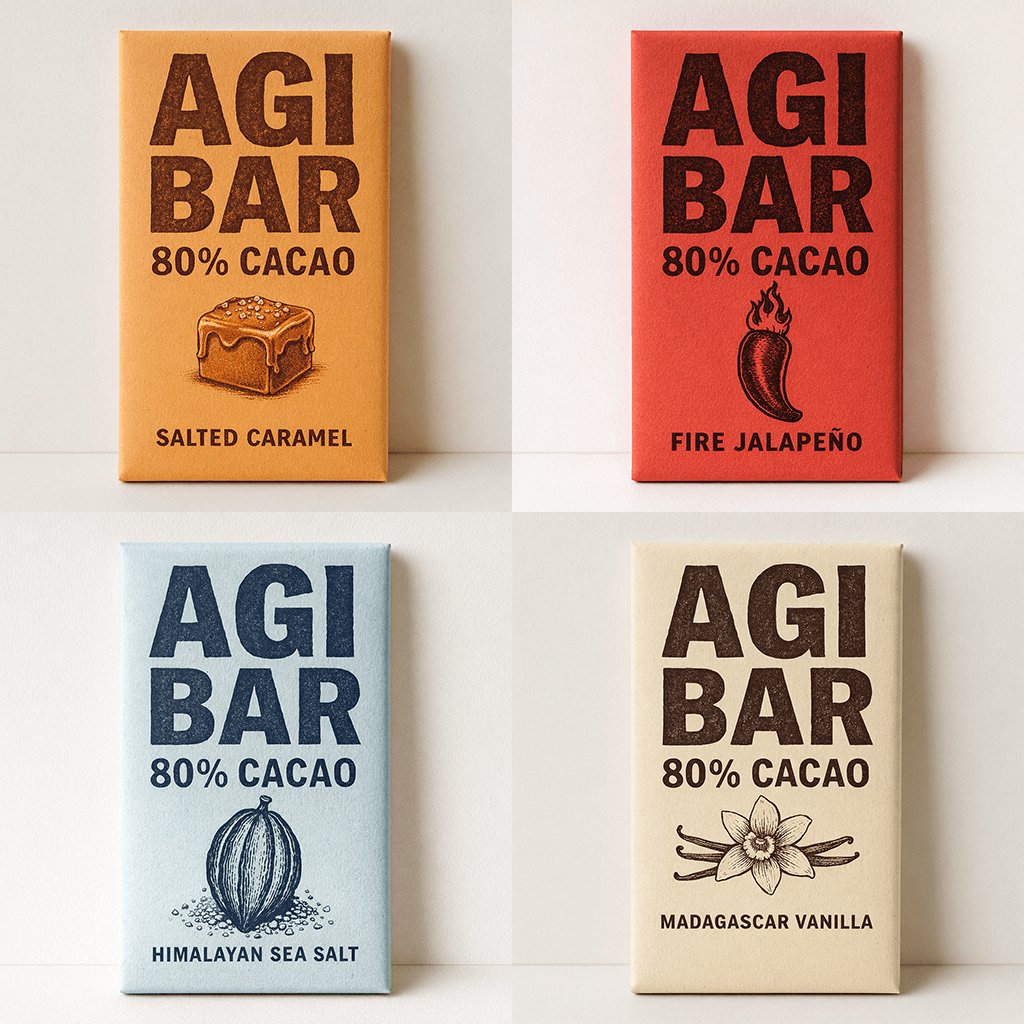 Minimalist Chocolate Packaging Grid for New Flavors - AI Prompt ...