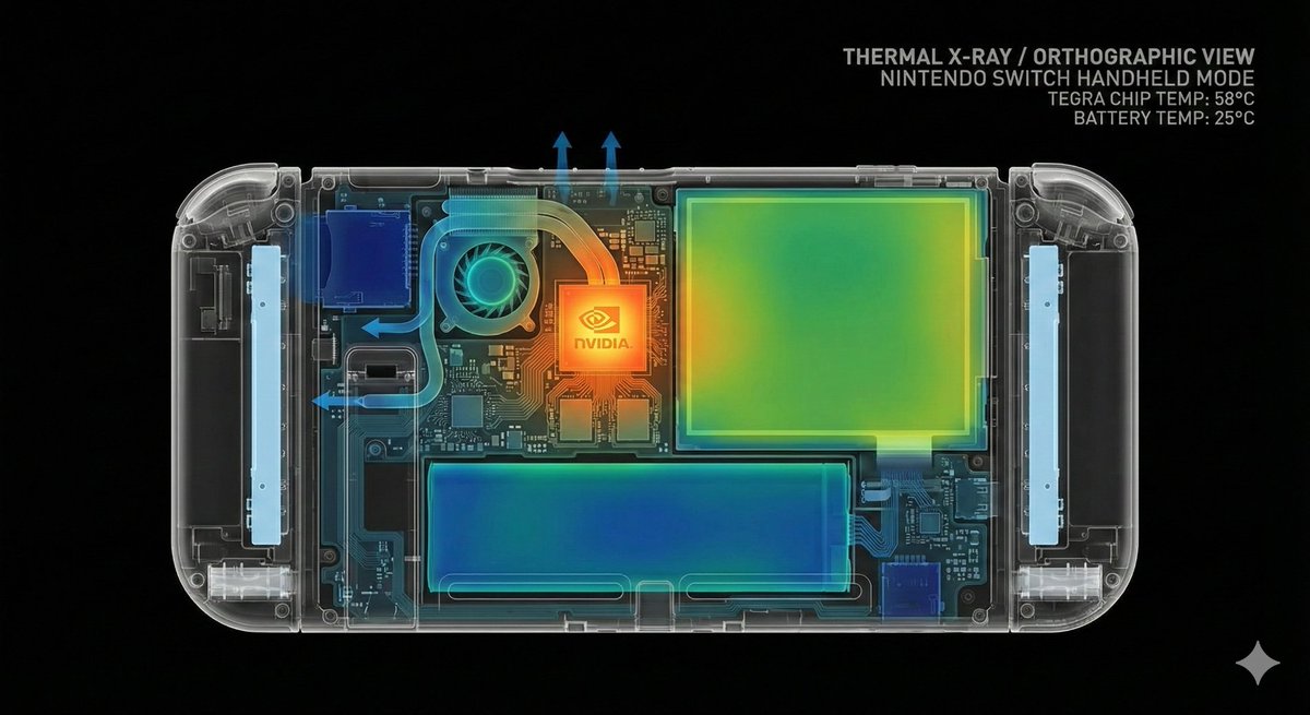 Thermal X-Ray Style Infographic Prompt (Nintendo Switch Example) - AI ...