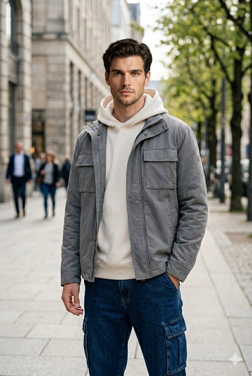 Ultra-Realistic Urban Portrait of a Young Man - AI Prompt | CreateVision